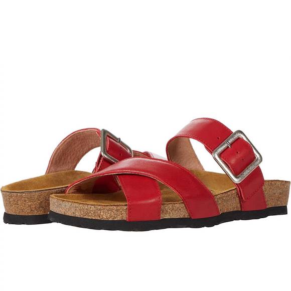 Naot | Shoes | New Naot Chicago Strappy Slide Sandal In Kiss Red ...